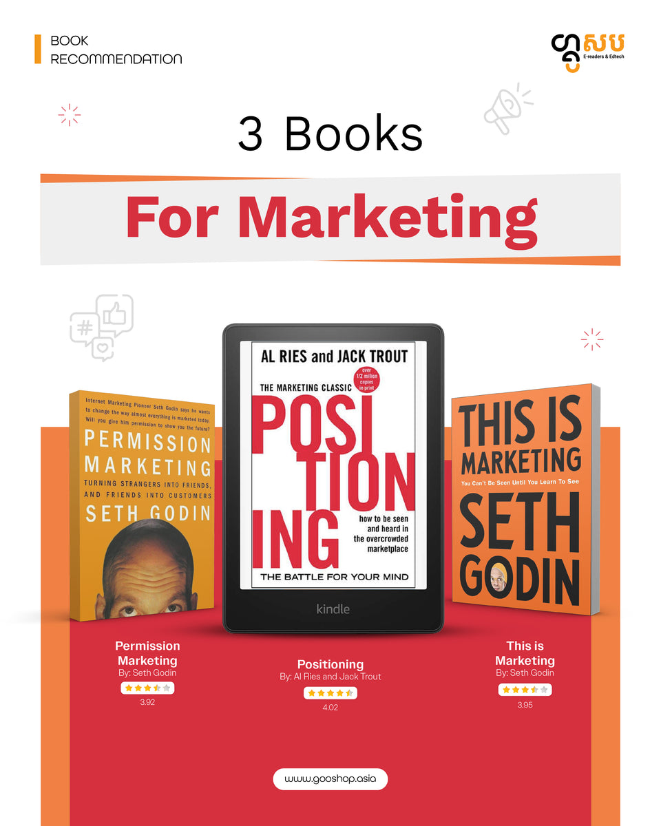 3 Books for Marketing Professionals – gooshopkh